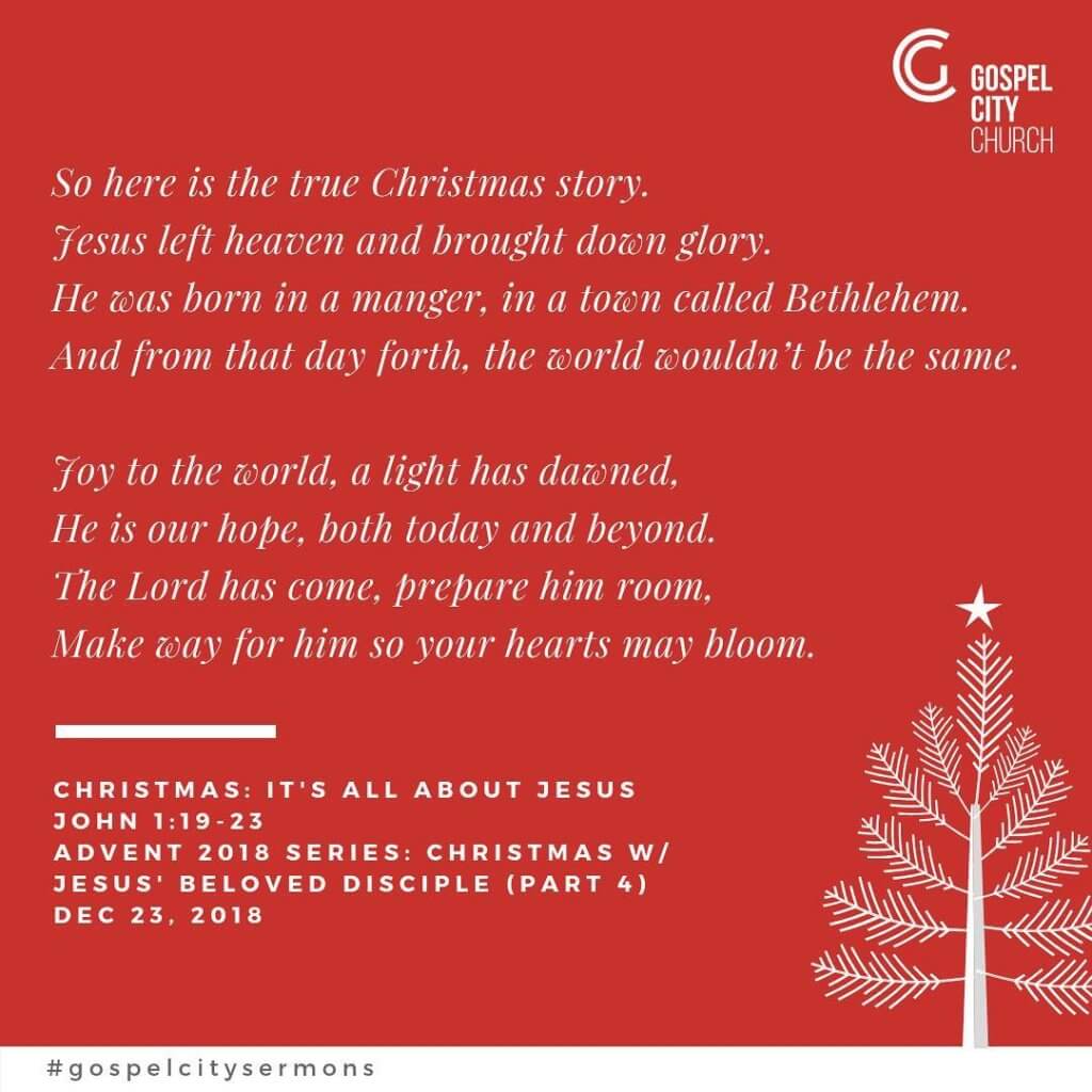 Gospel City Church | A Poem: Christmas with the Beloved Disciple